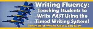 Writing Fluency: Teaching Children to Write FAST Using the Timed ...